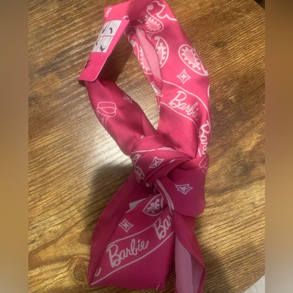 Barbie | Accessories | Barbie The Movie Pink Bandana Last One | Poshmark